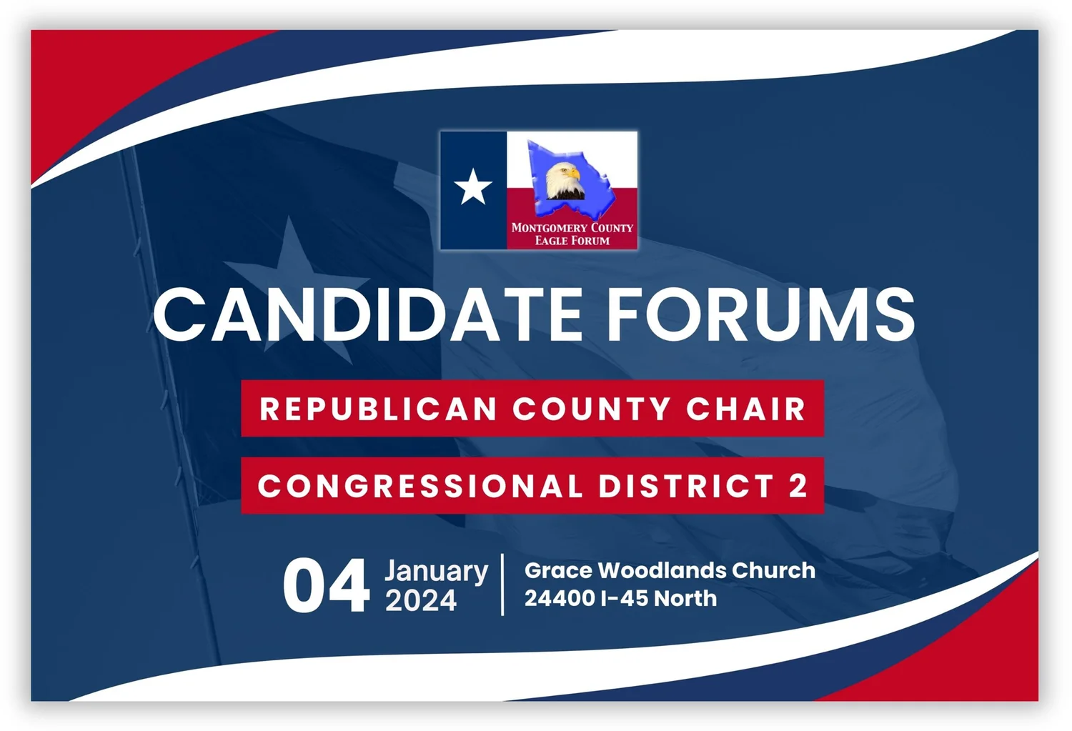 Local Candidate Forums: Republican County Chair & Congressional ...