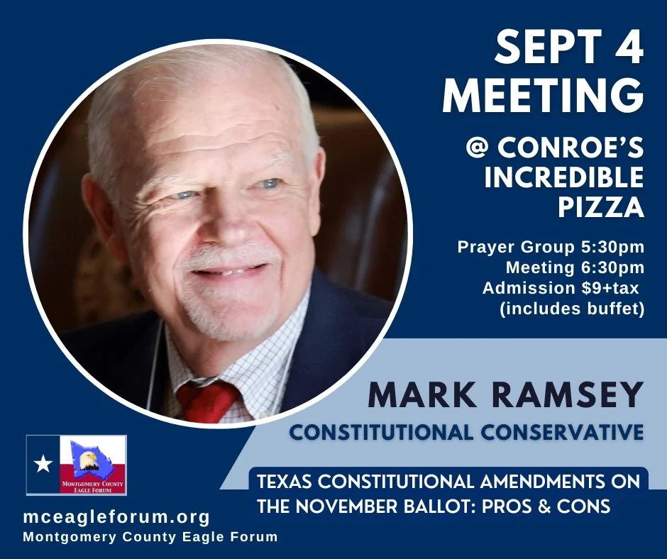 Mark Ramsey: Texas Constitutional Amendments on the November Ballot ...