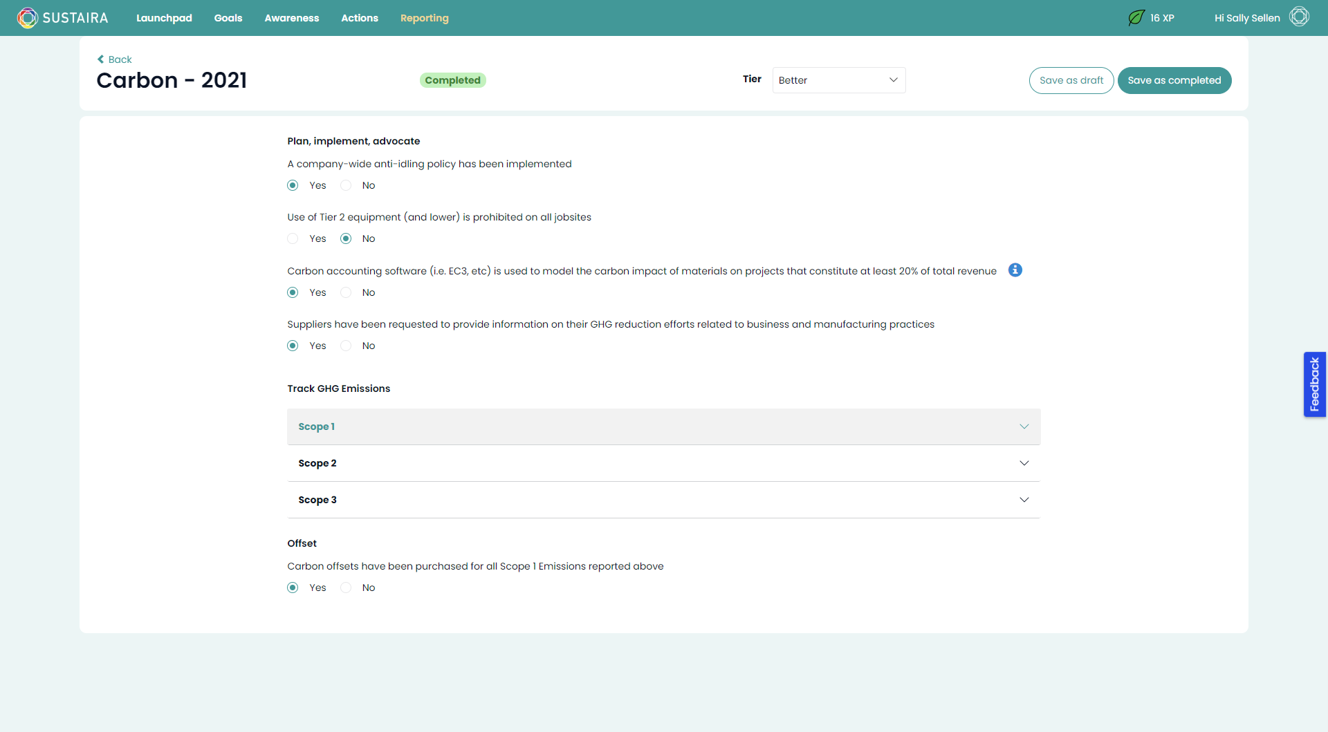 Contractors Commitment — Sustaira