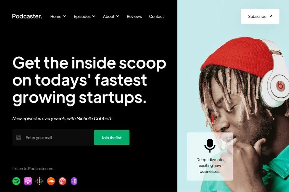 31+ Podcast Website Examples to Inspire Your Own [2024]