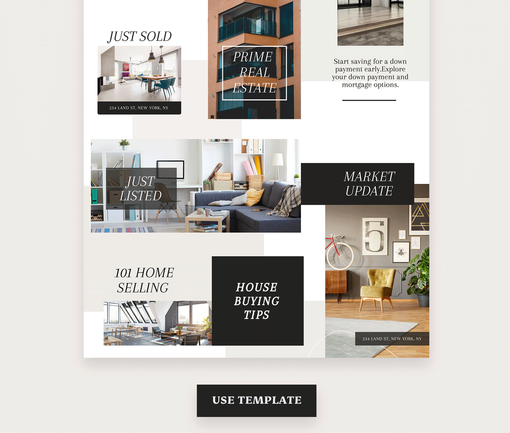 Stunning Graphic Design Templates to DIY your Real Estate Marketing ...