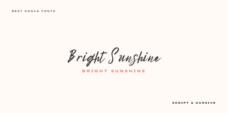 Free Canva Cursive Script Fonts for Designing Winning Projects