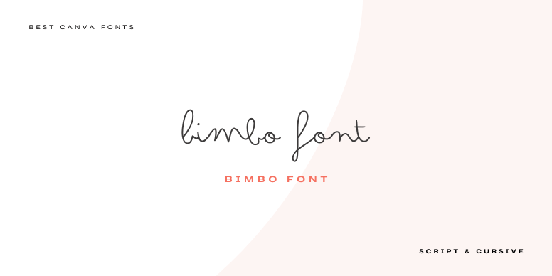 Free Canva Cursive Script Fonts for Designing Winning Projects