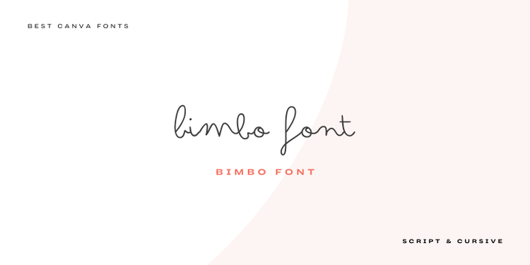 Free Canva Cursive Script Fonts for Designing Winning Projects