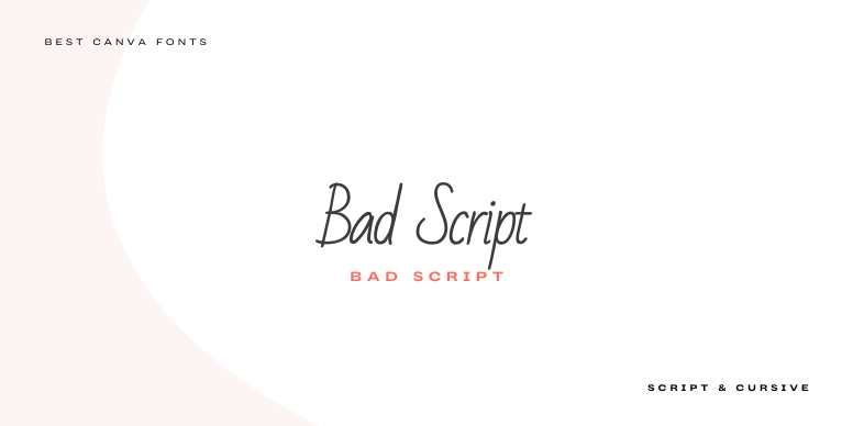 Free Canva Cursive Script Fonts for Designing Winning Projects