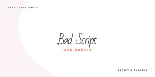 Free Canva Cursive Script Fonts for Designing Winning Projects