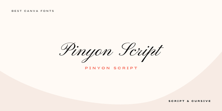 Free Canva Cursive Script Fonts for Designing Winning Projects