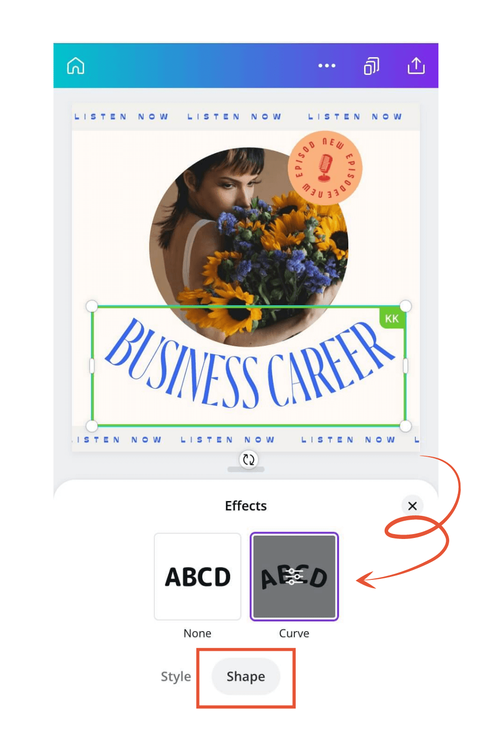 How To Curve Tex In Canva (Easy Vido Tutorial)