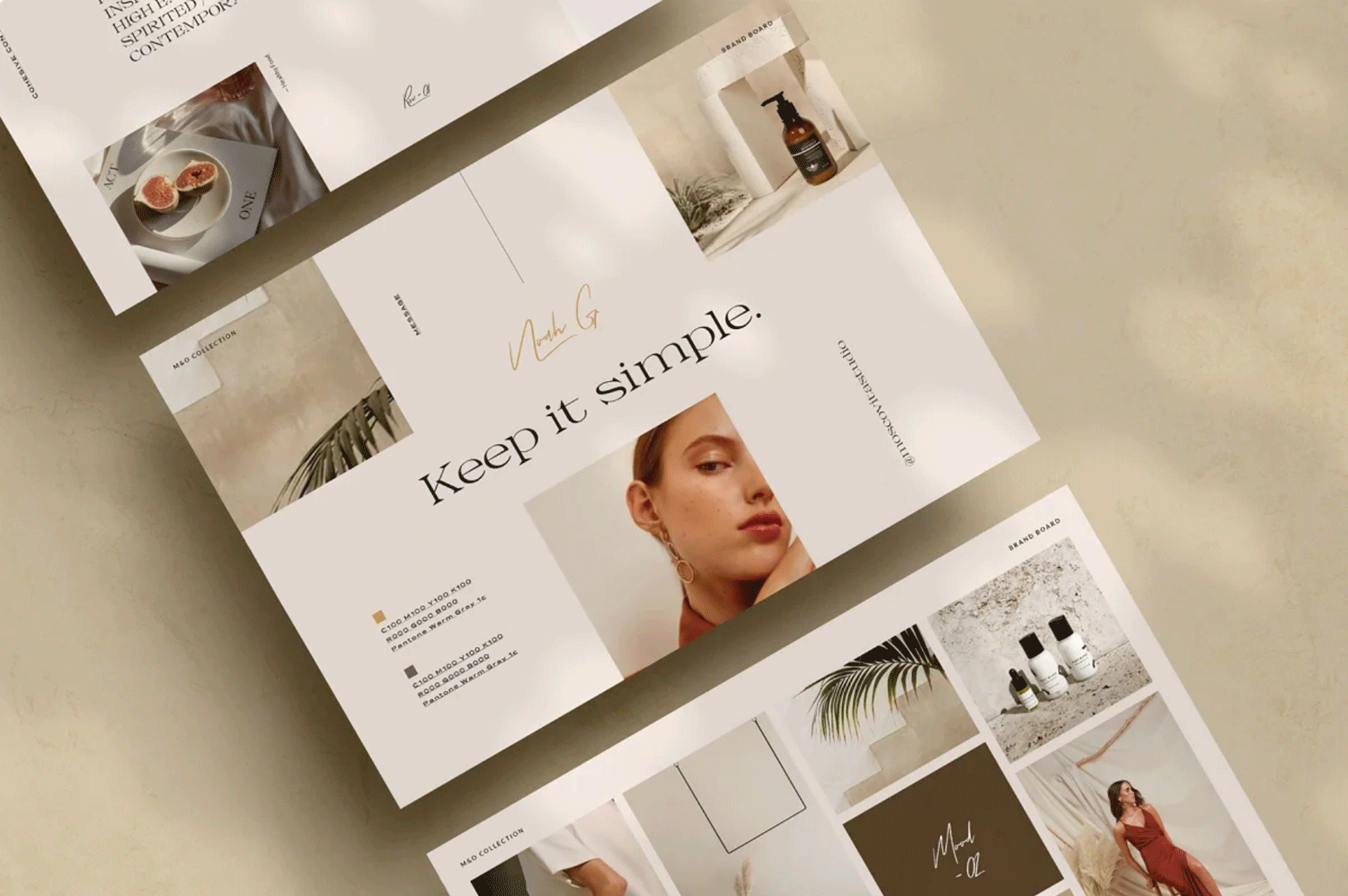 How to Create a Brand Board ( Free Template + Examples)