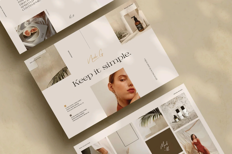 How to Create a Brand Board ( Free Template + Examples)