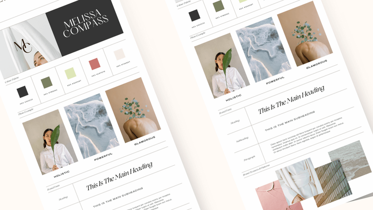 How to Create a Brand Board ( Free Template + Examples)