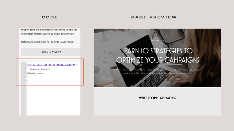 How To Create a Squarespace Landing Page. ( Easy Video Tutorial )