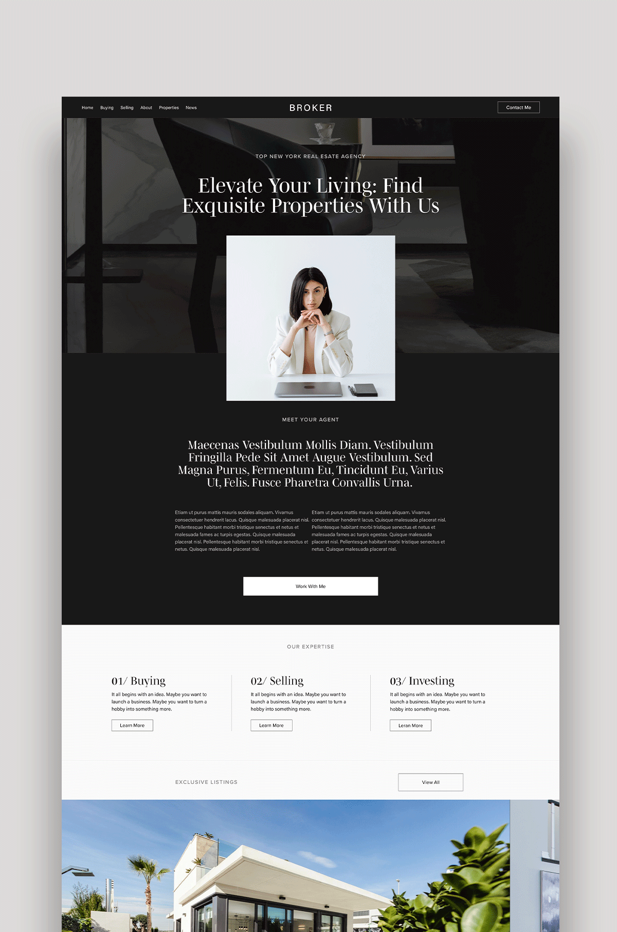 Real Estate Canva Templates