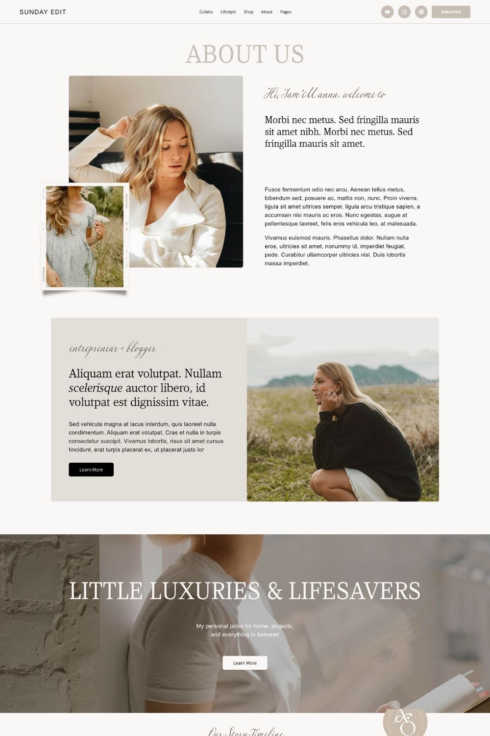 25+ Best Squarespace Blog Templates [2025]