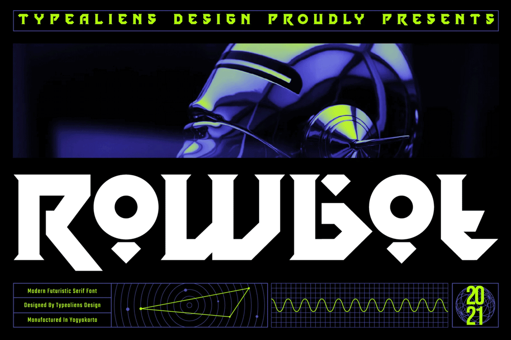 45+ Best Geometric Fonts To Use In Your Designs.