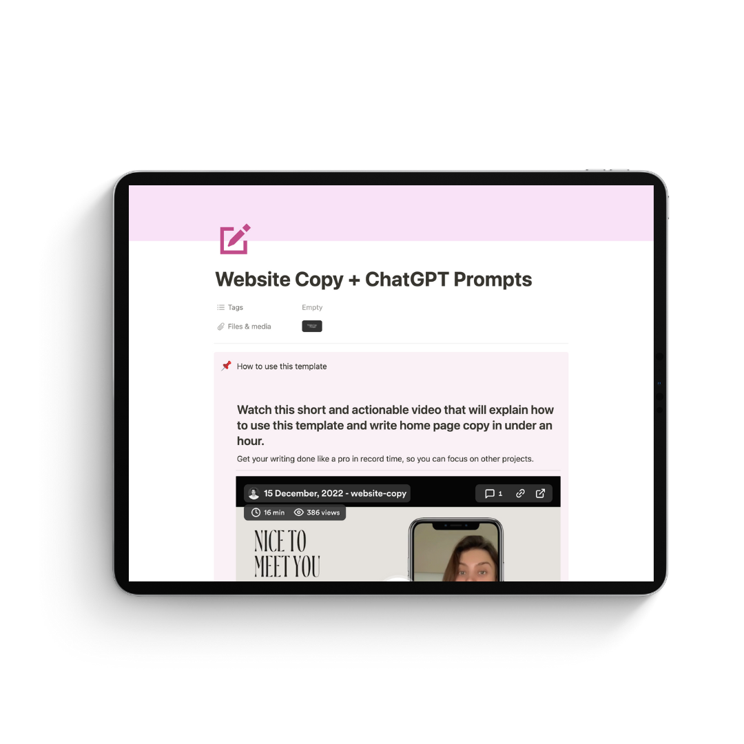Landing Page Free Website Copy — Shop Squarespace Website Templates ...