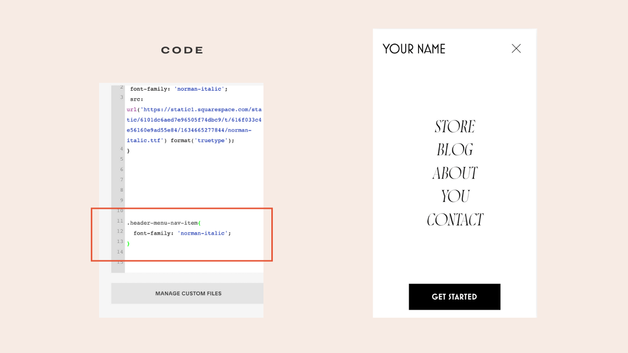 How To Add Custom Font to Squarespace (Easy Tutorial + Video)