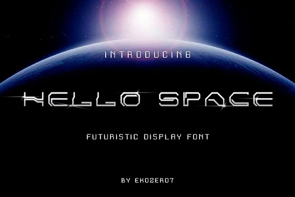 61+ Best Space Fonts For Your Next Design Project