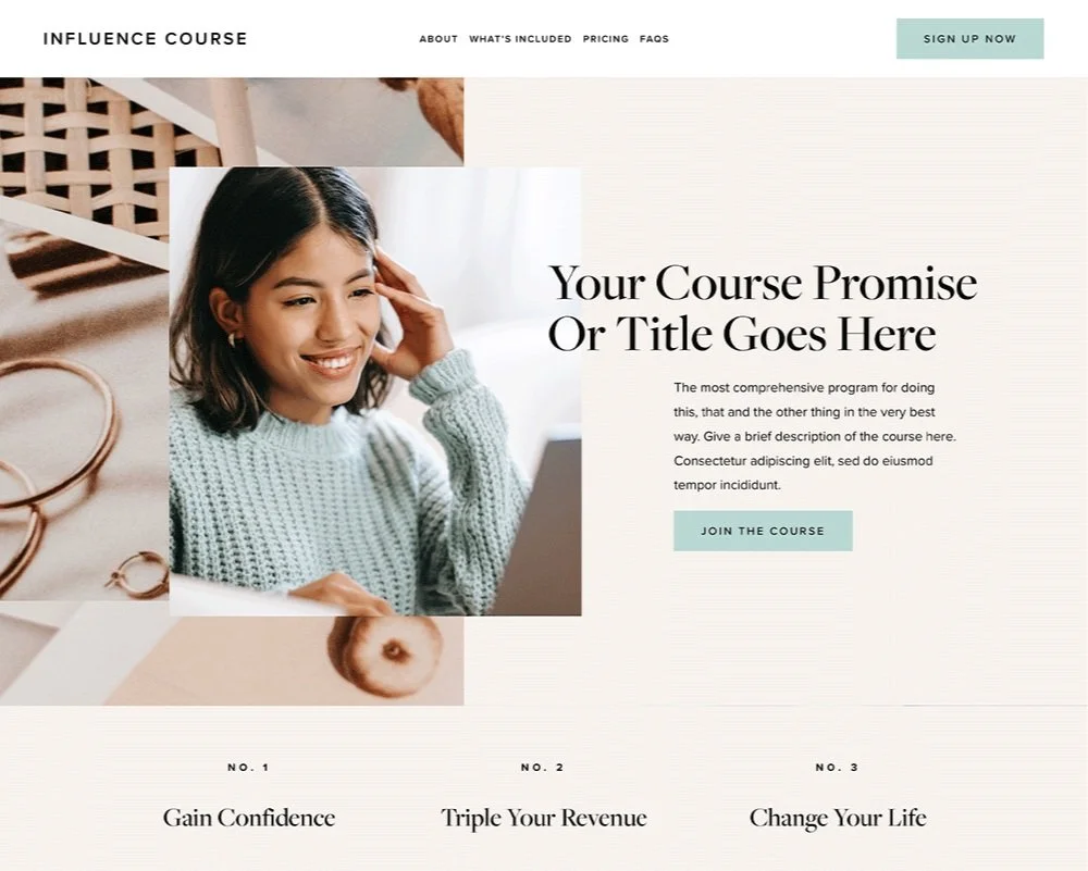 21+ Best Squarespace Templates for Online Courses