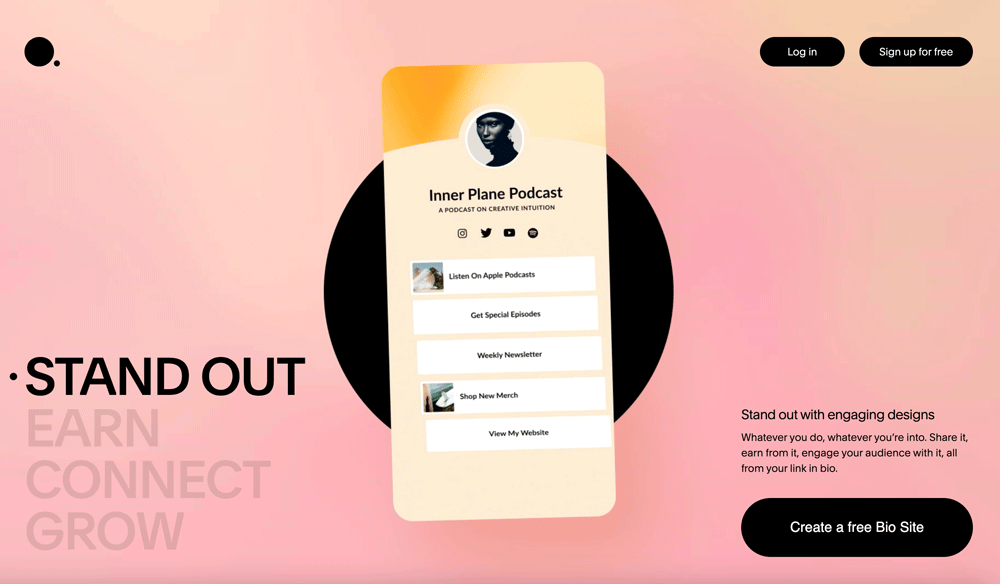 Squarespace Bio Site: An Easy Way To Share Your Brand On Social Media
