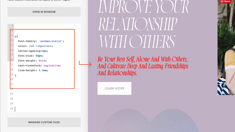 How To Add Custom Font to Squarespace (Easy Tutorial + Video)