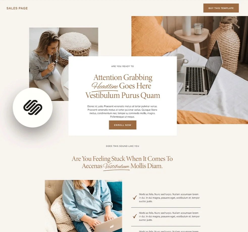 21+ Best Squarespace Templates for Online Courses