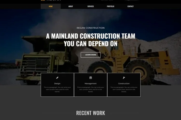 51+ General Contractor Websites (Plus Templates!)