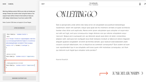 How To Add Custom Font to Squarespace (Easy Tutorial + Video)