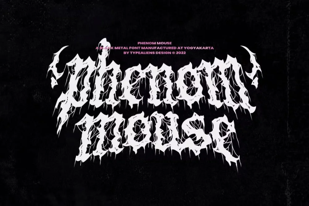 35+ Best Heavy Metal Font to Make Your Design Rock