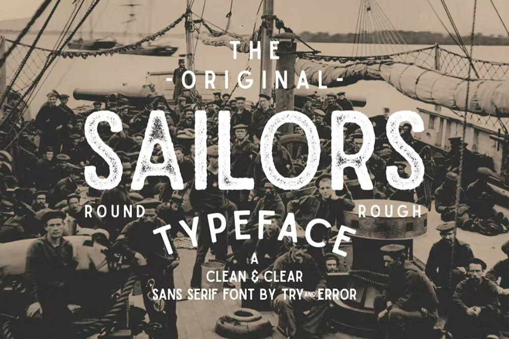 41+ Nautical Fonts & Marine Fonts To Spice Up Your Designs