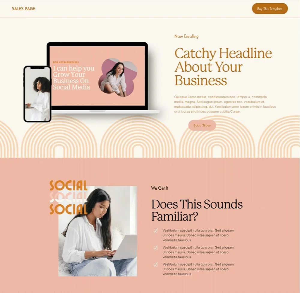 17+ Sales Page Templates: Skyrocket Your Sales Now!