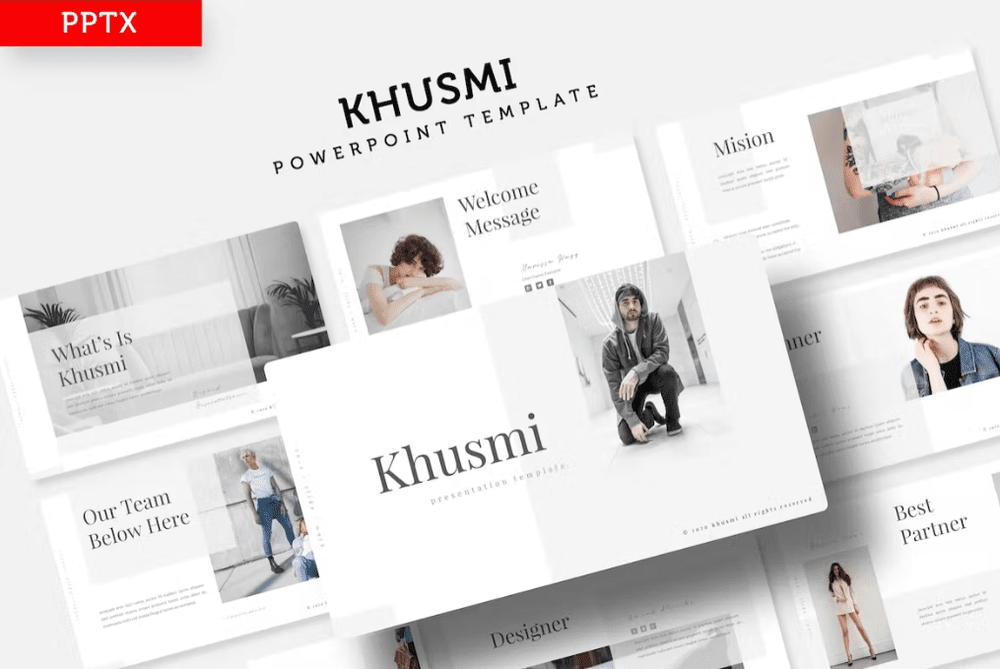 81+ Best Minimalist PowerPoint Templates