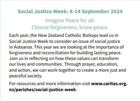 Social Justice Week | Get Involved in Peace Building — Caritas Aotearoa ...
