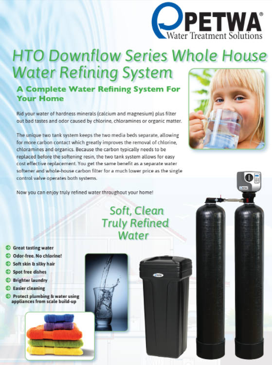 Removes: Hardness, Taste and Odour — Petwa Canada