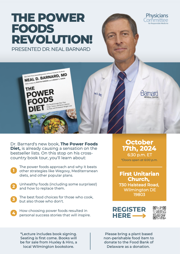 THE POWER FOODS REVOLUTION! PRESENTED BY DR. NEAL BARNARD — PLANT ...
