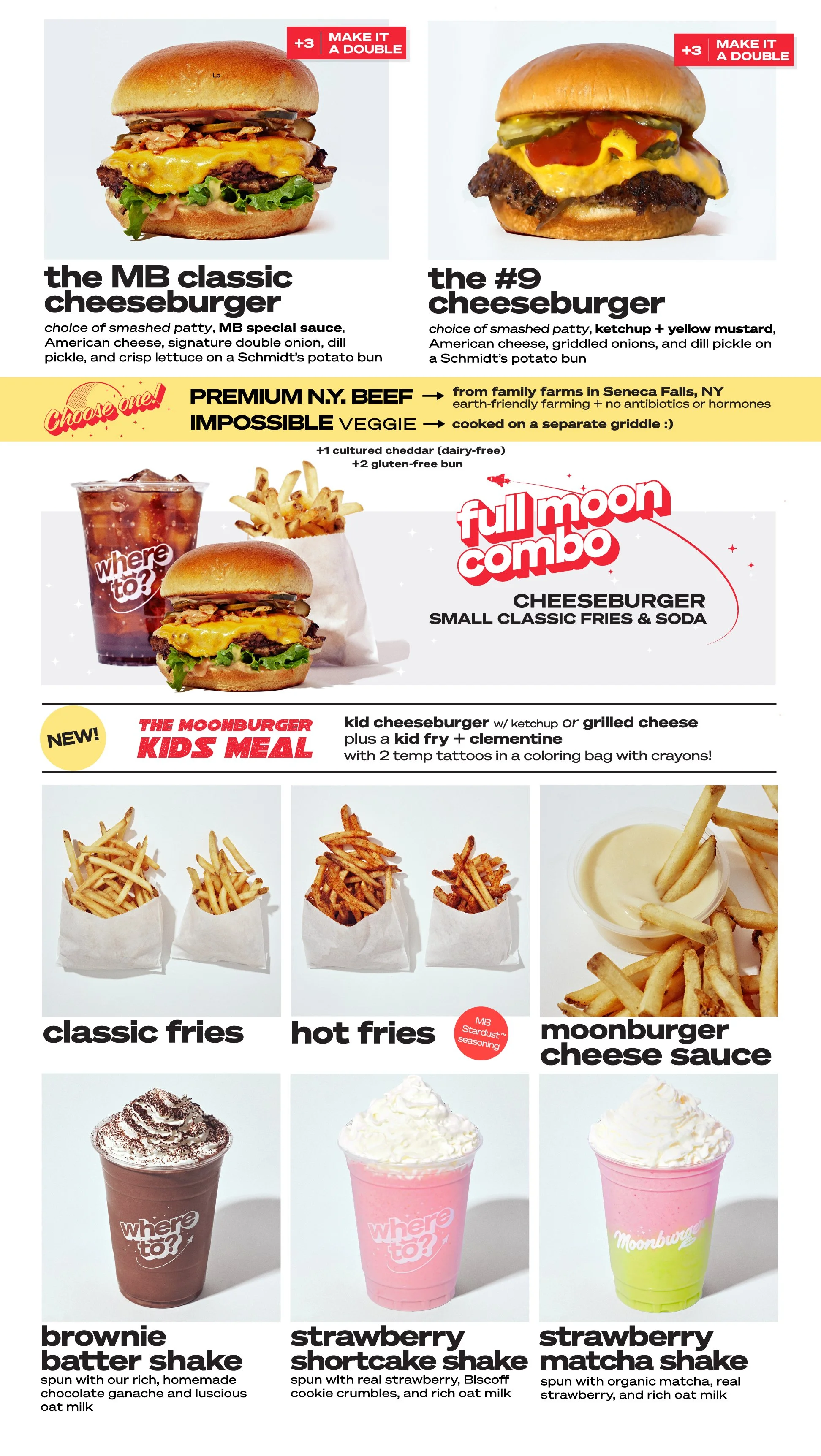 Menu — Moonburger