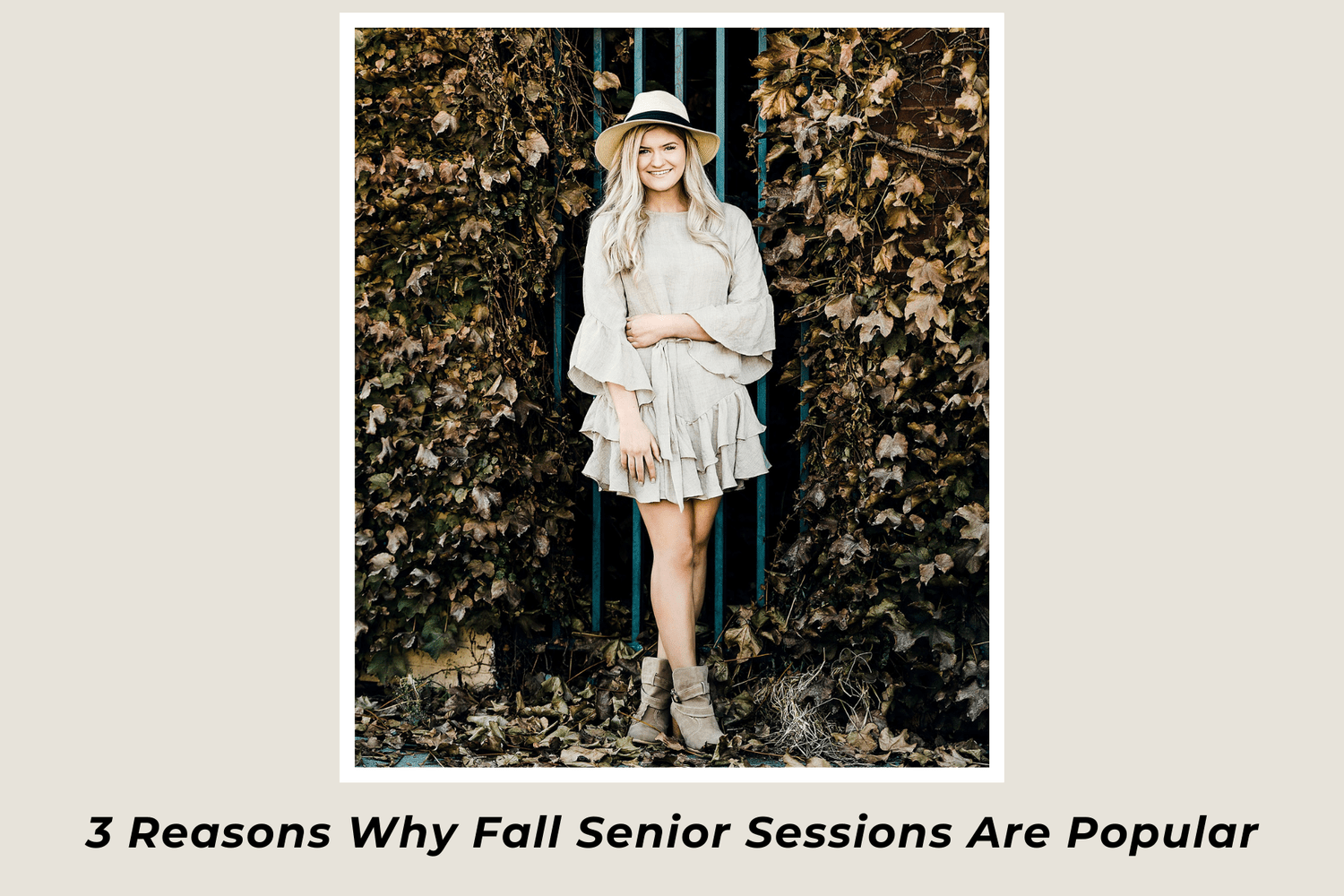 3 Reasons Why Fall Senior Sessions Are Popular | KC Senior Photographer ...