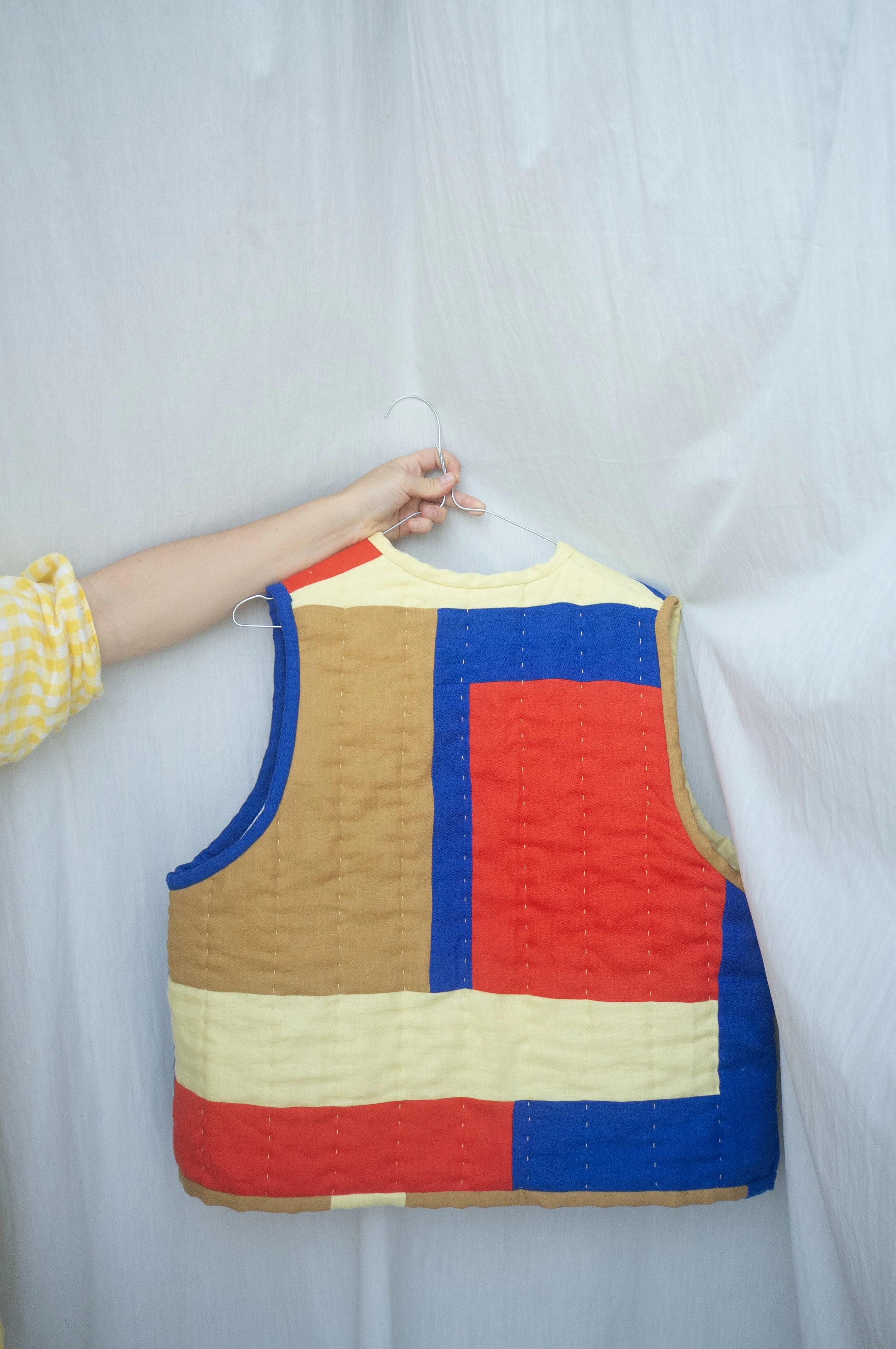 Patchwork clothes and quilts - mossom