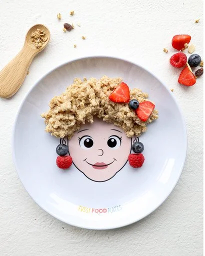 Fussy Food Plates | Kids Plates | Picky Eaters Dinner Plates