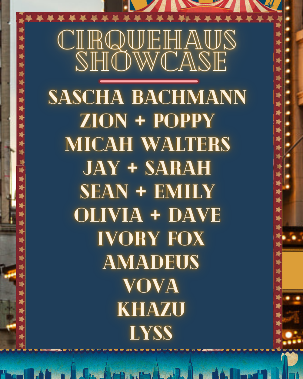 Circus Shows at Cirquehaus NYC — CirqueHaus