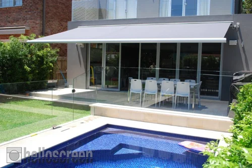Retractable Awnings & Folding Arm Awnings | Bayside — Bayside Security Doors and Blinds