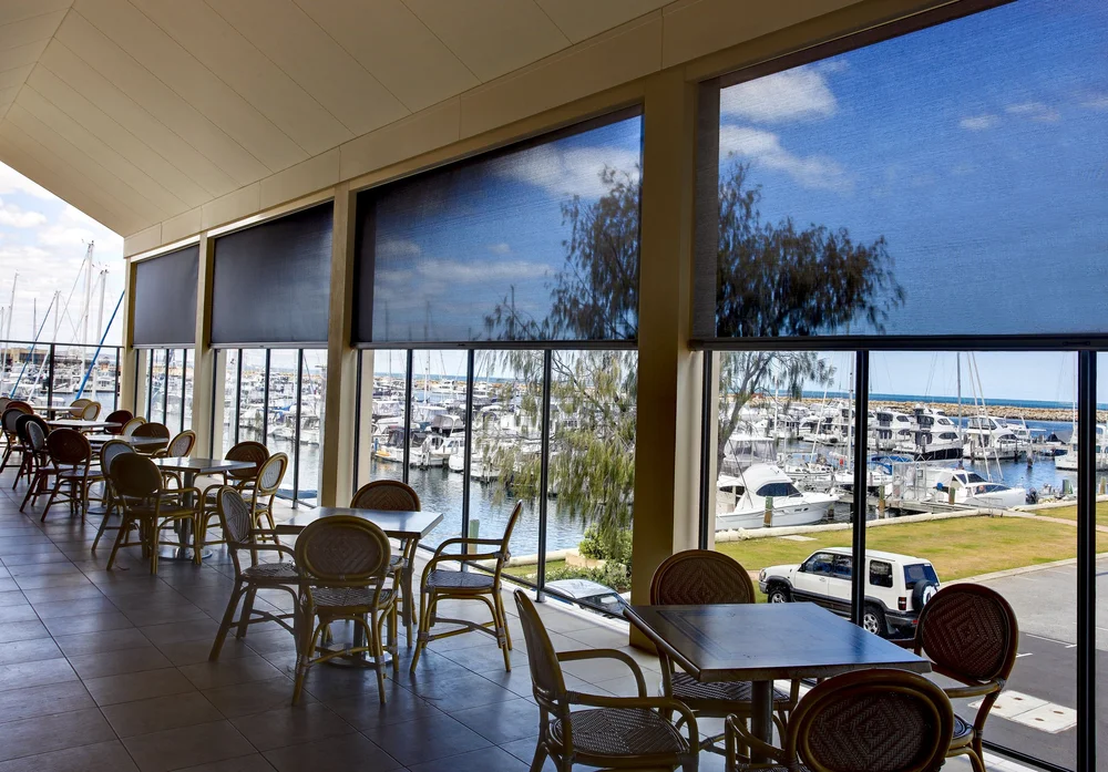 Zipscreen Outdoor Blinds Wollongong — Bayside Security Doors and Blinds