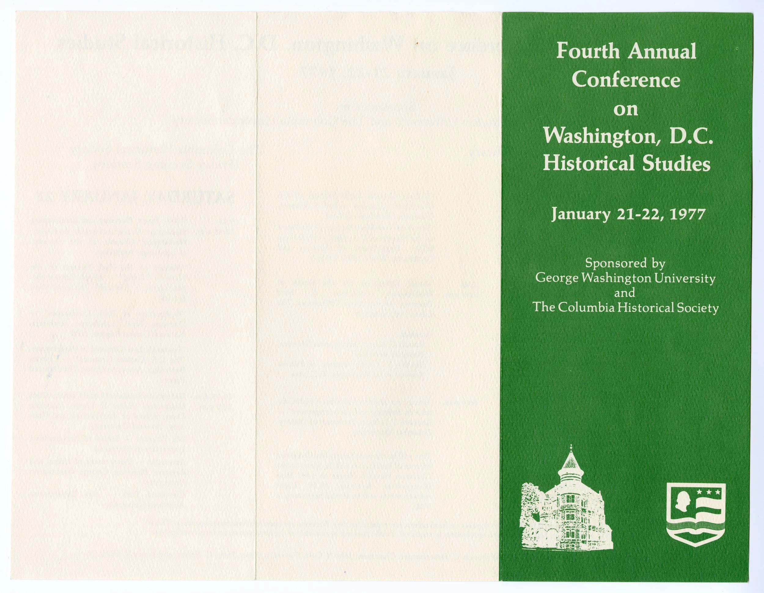 Programs — DC History Conference