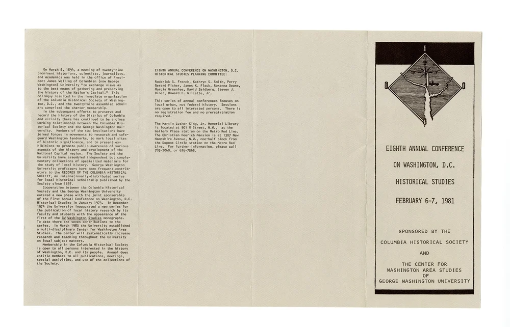 Programs — DC History Conference