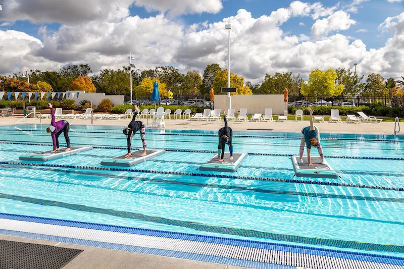 Float Into Fitness Online Certification & Aquatic Pool Mats — Paddle ...
