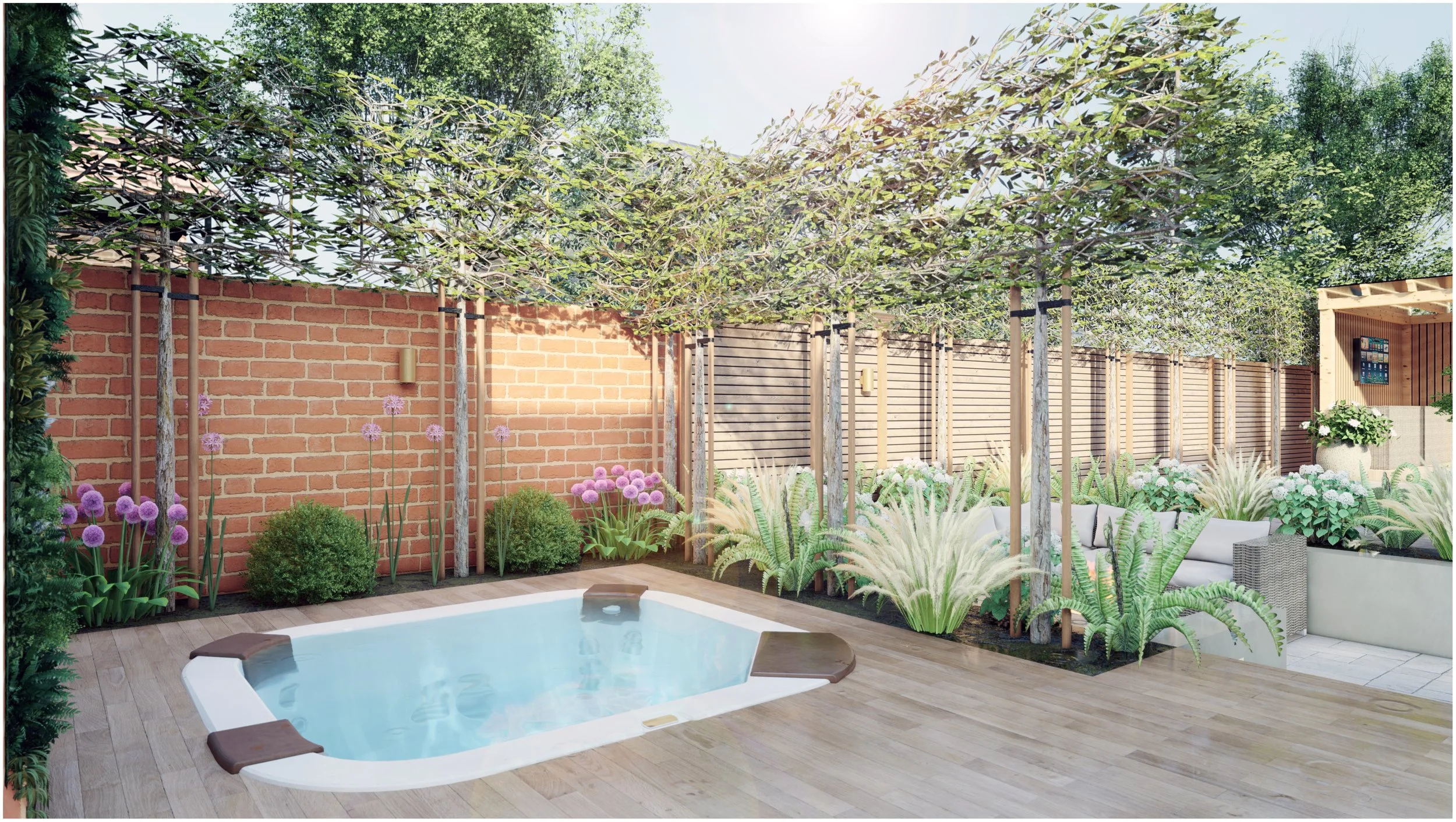 Luxury Garden Design & Build Services in Essex - Rose Hill Design