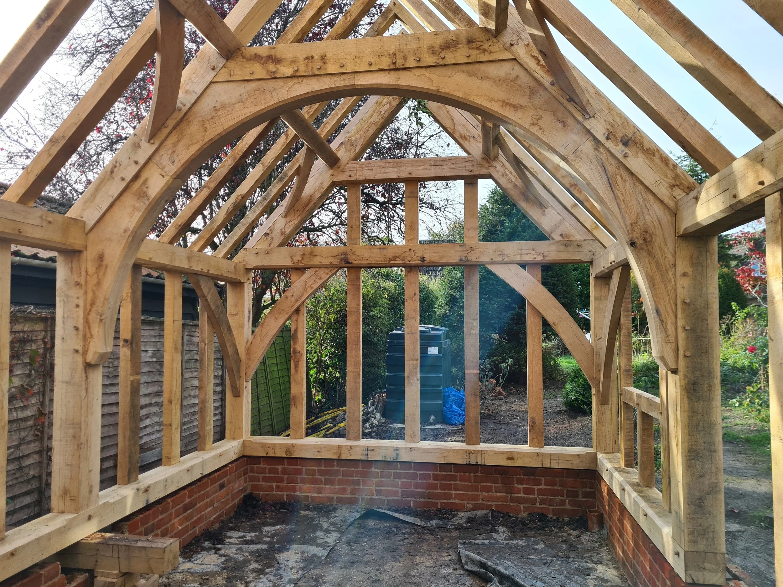 Residential: Suffolk Dwelling - Oak Frame Extension