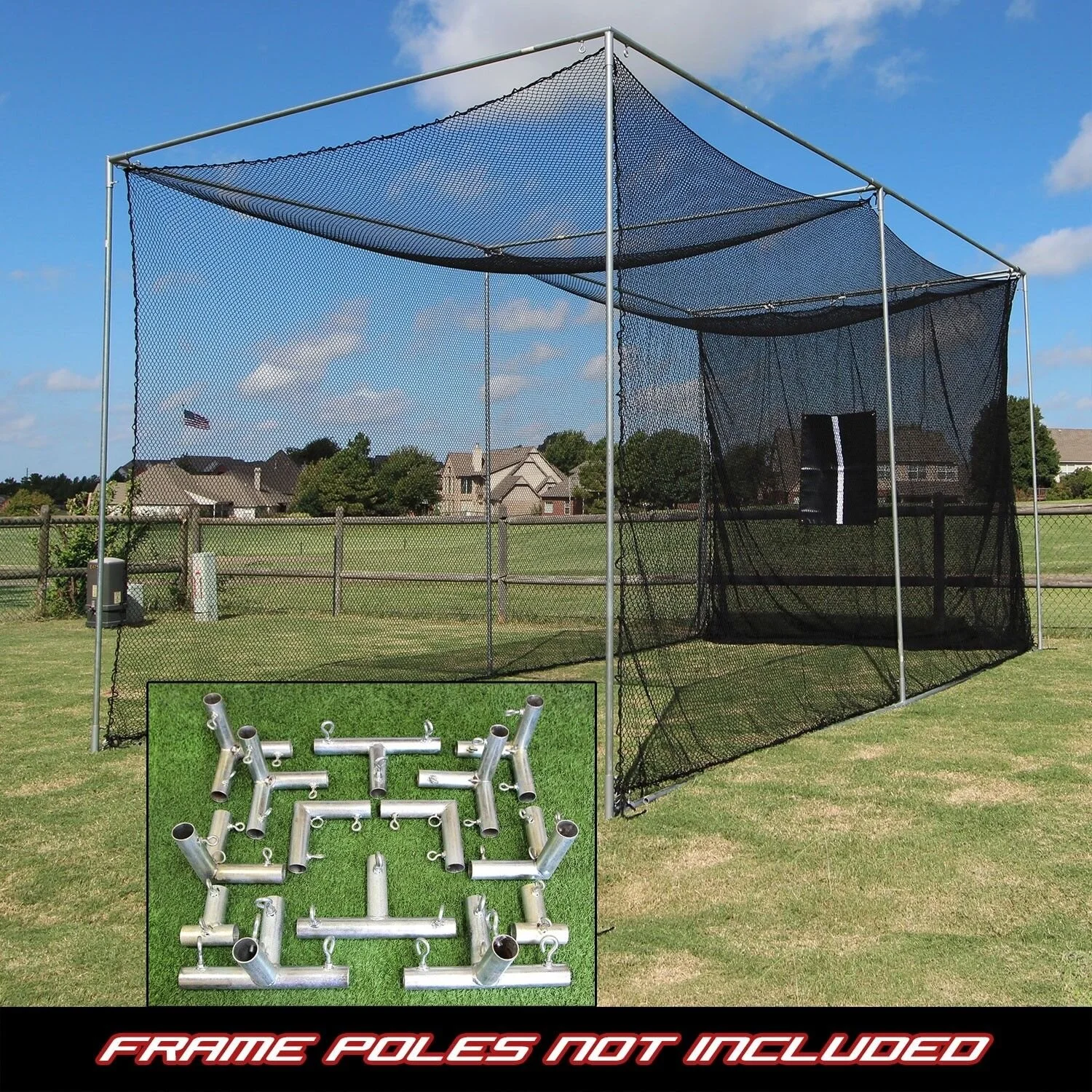 Home Golf Cage Simulation Kit | Tour Simulator 5'D x 10'H x 10'W ...