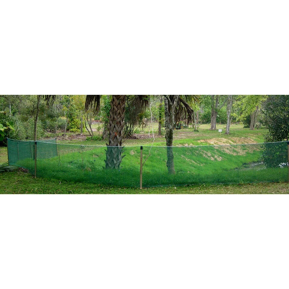 Outfield Safety Fence Net 4ft x 150ft w/Posts | Baseball Outfield Fence ...