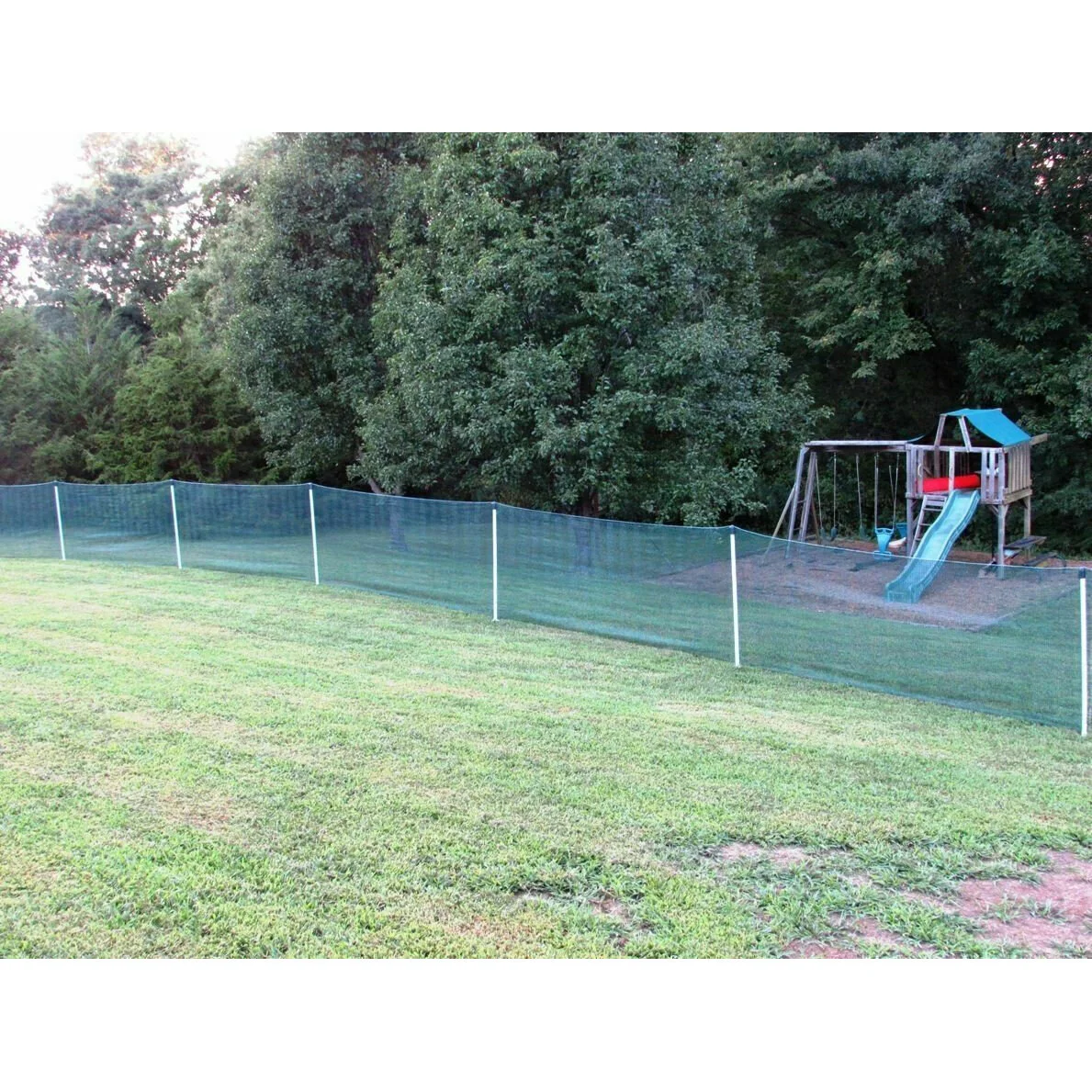 Outfield Safety Fence Net 4ft x 150ft w/Posts | Baseball Outfield Fence ...